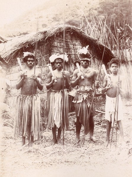 Blackbird BeforeTime: New Caledonia Kanak Warriors (google images)